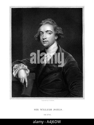 SIR WILLIAM JONES English philologist and student of ancient India 1746 ...