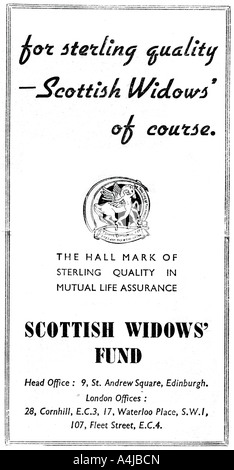 Scottish Widows, The Fund and Life Assurance Society, in Change Alley, Cornhill, City of London ...