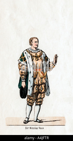 Nicholas Vaux, 1st Baron Vaux of Harrowden, c. 1460-1523, a soldier and ...