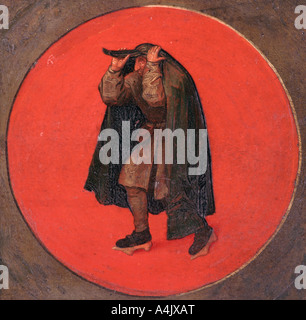 Flemish proverb, c1558-1560. Artist: Pieter Bruegel the Elder Stock ...