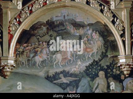 The Adoration of the Magi, 1423. Artist: Gentile da Fabriano (ca 1370 ...