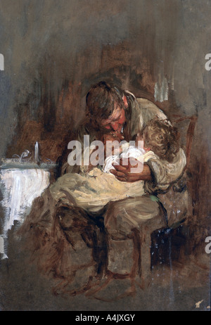 'Luke Fildes', artist, 19th century. Artist: Unknown Stock Photo - Alamy