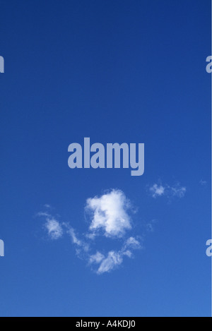 Sunny full frame cloudless blue sky background with gradient color and ...