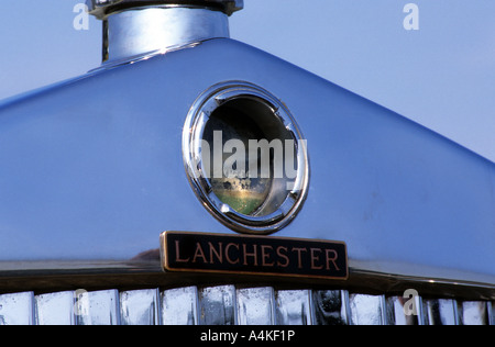 Lanchester car badge. English car manufacturer 1895 to 1956 Stock Photo ...