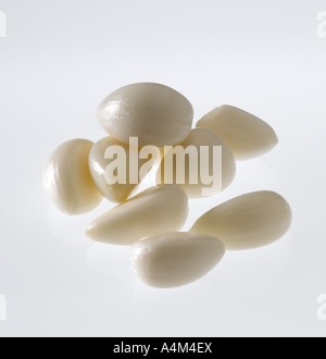 Garlic the beneficial and medicinal plant Stock Photo - Alamy