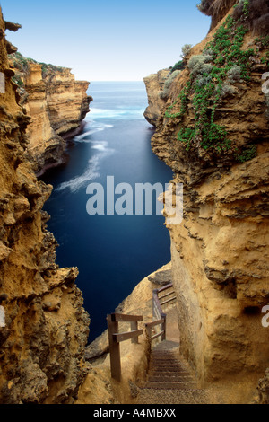 Thunder Cave along the Great Ocean Road in Victoria Australia Stock ...