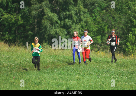 Orienteering. O-ringen, Sweden Stock Photo - Alamy