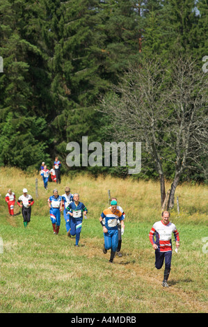 Orienteering. O-ringen, Sweden Stock Photo - Alamy