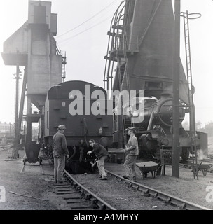 The Coaling Tower at Carnforth Locomotive Depot 1 August 1968 Stock ...
