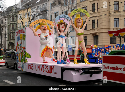 Carnival float in Cologne, Germany Stock Photo - Alamy