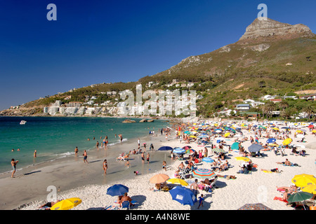 Clifton fourth beach on Cape Town's Atlantic seaboard Stock Photo - Alamy
