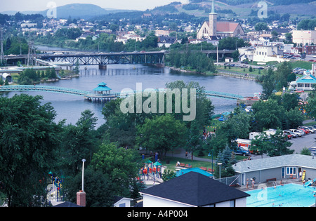 Downtown Edmundston New Brunswick Canada Stock Photo - Alamy