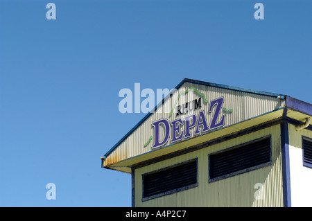 Depaz Rum Distillery logo on Martinique in the Caribbean French West ...
