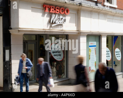 Tesco Metro Store norwich uk Stock Photo - Alamy