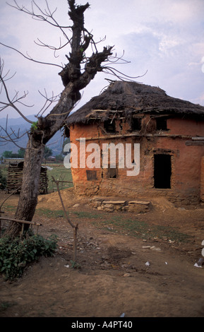 Traditional Farm Building Near Pokhara Nepal Stock Photo - Alamy