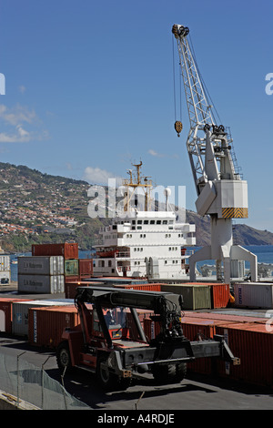 Port of Funchal Stock Photo - Alamy