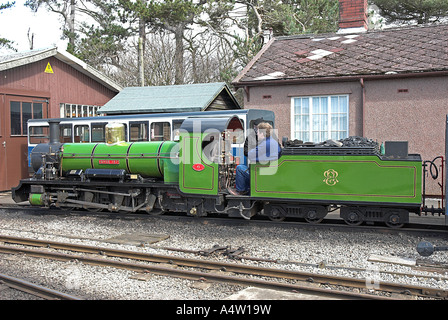the la l ratty narrow gauge steam trains Stock Photo - Alamy