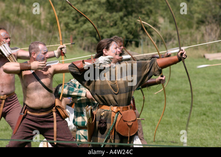 Re enactment of Boudicca s Last Battle with the Imperial Roman Army ...