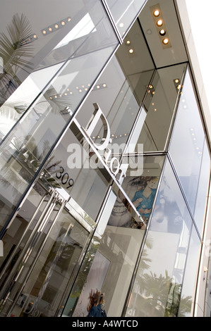 Luxury fashion store Dior in Cannes, French Riviera, South of France ...