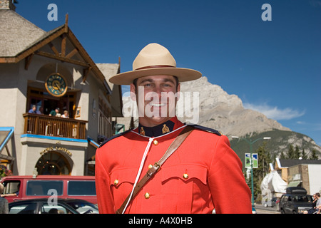 Canada Alberta Banff Royal Canadian Mounted Police Stock Photo - Alamy