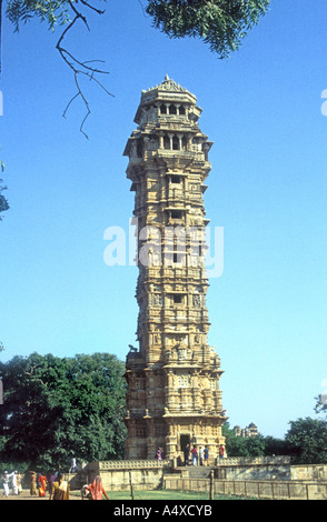 Vijay stambh, chittorgarh, rajasthan, india, asia Stock Photo - Alamy