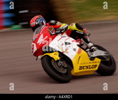 Karl Bomber Harris riding in British Superbikes BSB 2005 Stock Photo ...