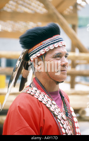 Taiwan Tsou Tribe Aboriginal Chief Republic of China Stock Photo - Alamy