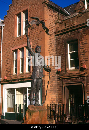 dh John Muir statue DUNBAR LOTHIAN EAST High street founder of USA ...