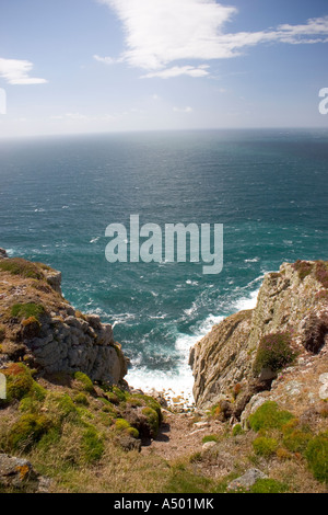 View from Lundy Island Stock Photo - Alamy