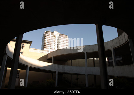 Spiral concrete ramp and David John Murray building in Swindon ...