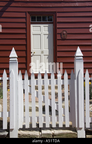 Shiplap House circa 1715 Annapolis Maryland Stock Photo - Alamy