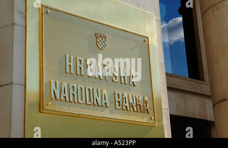 Zagreb, Hrvatska Narodna Banka, Croatian national bank, Croatia Stock ...