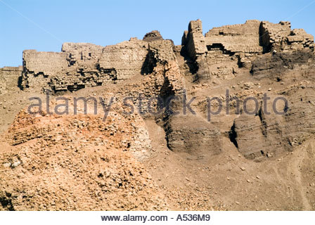 Ancient Egyptian mudbrick wall Stock Photo: 79510709 - Alamy