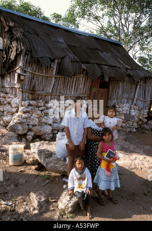 Village in Yucatan, Mexico Stock Photo - Alamy