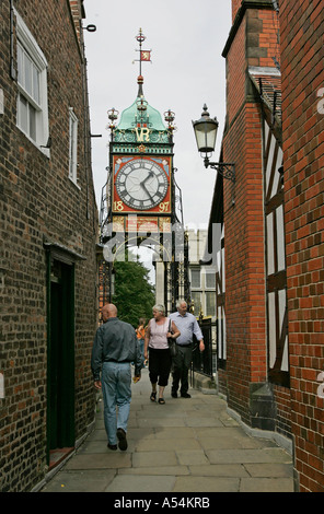 A view from the Eastgate clock in Chester. The clock was built to ...