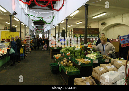 Devizes indoor market Stock Photo - Alamy