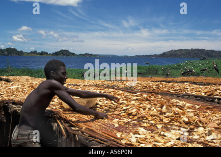 Fish market. Mwanza. Lake Victoria. Tanzania Stock Photo - Alamy