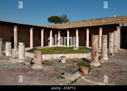 Carthage, Tunisia - Ancient Roman villa in the Odeon quarter Stock ...