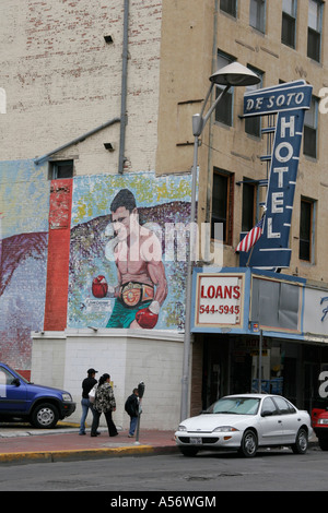 El Paso, Texas. El Paso Street Street Scene Stock Photo - Alamy