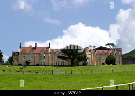 Lee Abbey Christian Conference Centre near Lynton, Exmoor, Devon Stock ...