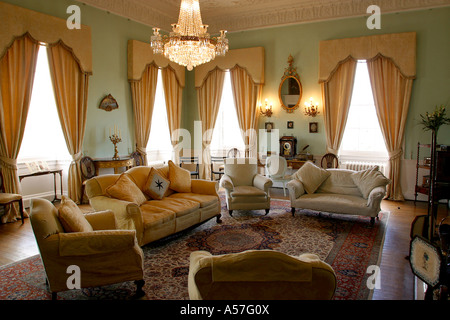 UK Yorkshire Ripon Ripley Castle Library in which Cromwell was ...