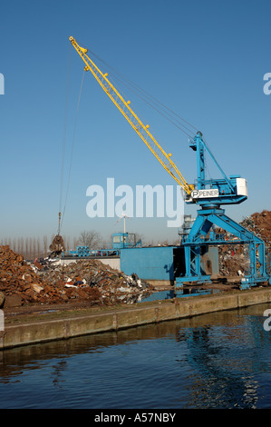 Belgian Scrap Terminal, Willebroek, Belgium Stock Photo - Alamy
