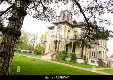 David Davis Mansion State Historic Site in Bloomington Illinois Stock ...