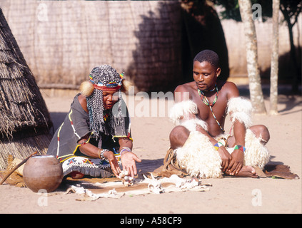 South Africa KwaZulu Natal Dumazulu village Zulu people Stock Photo - Alamy