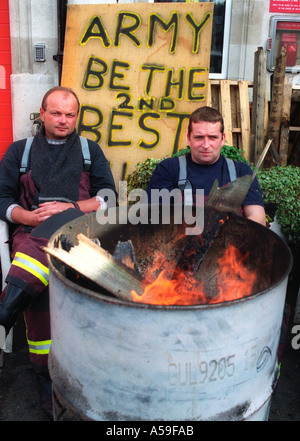 Fireman strike brings essential services down Stock Photo - Alamy