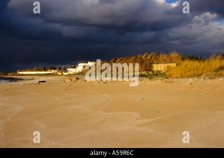 Storm over beach at Sour Southern Lebanon Stock Photo - Alamy