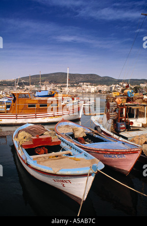 fishing boats in kusadasi,turkey Stock Photo - Alamy