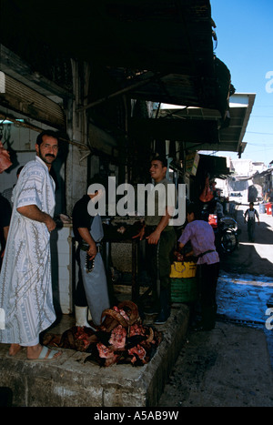 A butcher in Damascus Syria Stock Photo - Alamy