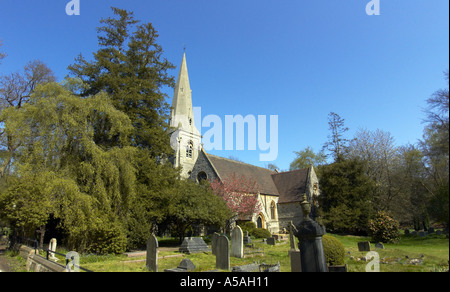 High Beach Church Epping Forest Essex Stock Photo - Alamy