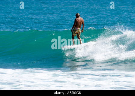 Mike Doyle surfing in Baja California Sur, Mexico Stock Photo - Alamy